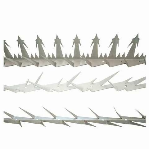 Wall Spikes, Wall Fence, Anti Climb Wall Fence Spikes, razor sharp spikes