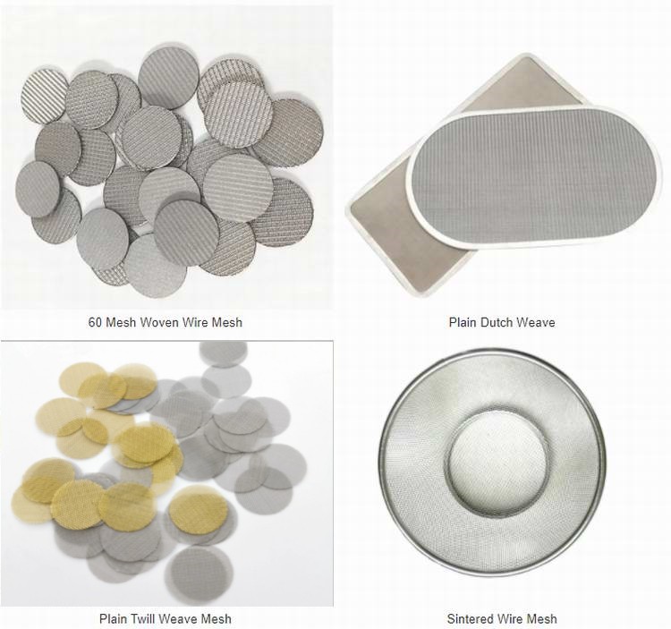 Filter Mesh Screen Disc