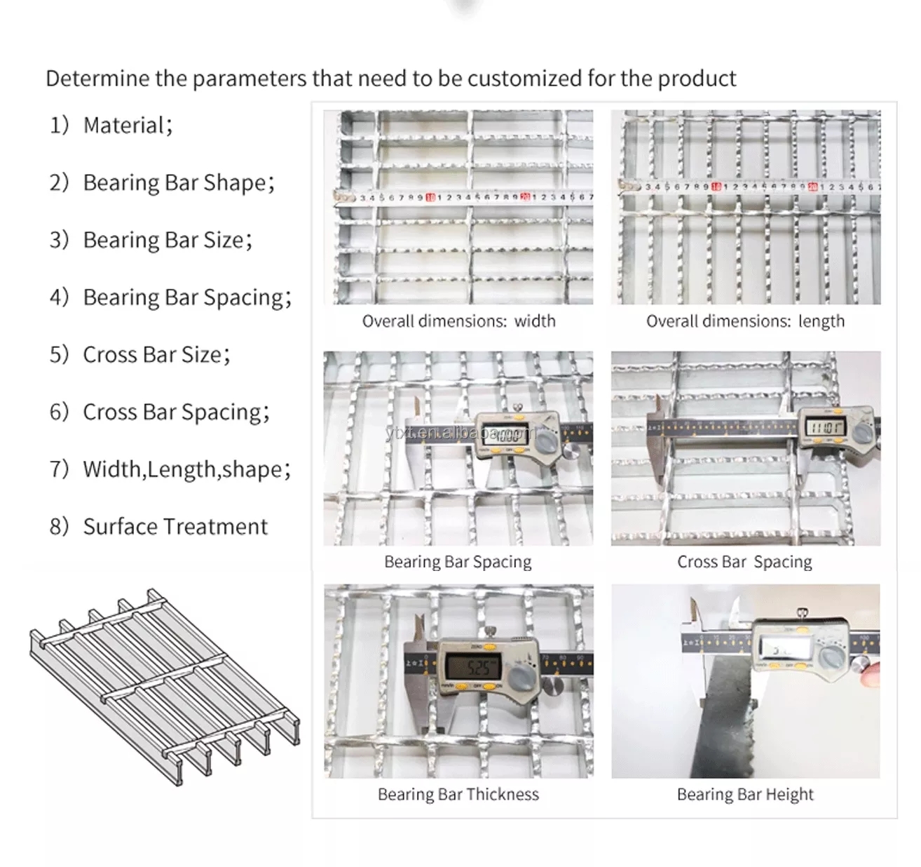 Steel Grating, Galvanized Metal Steel Grating, Stainless Steel Grating ...